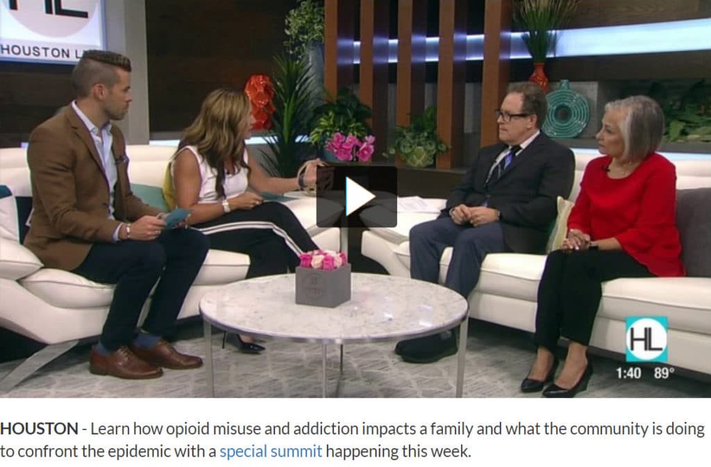 Opioid Summit Featured on KPRC's Houston Life | Council on Recovery